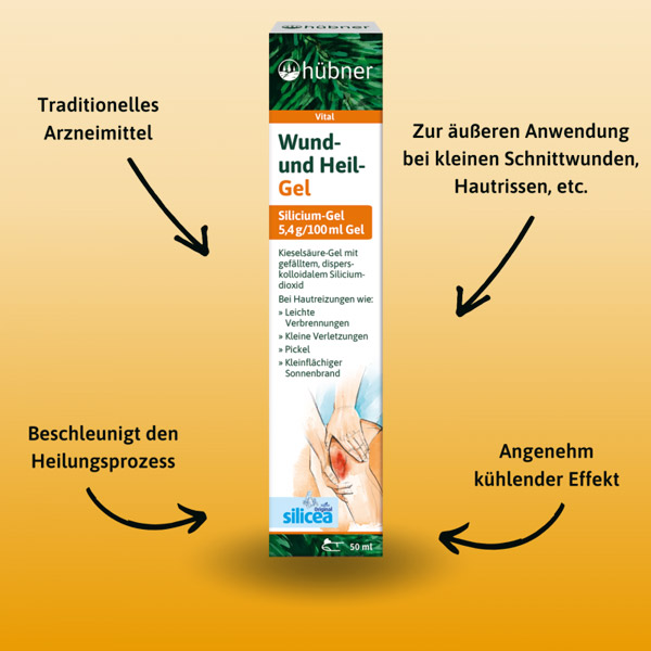 hübner Wund- und Heil-Gel 50 ml - My Reformhaus
